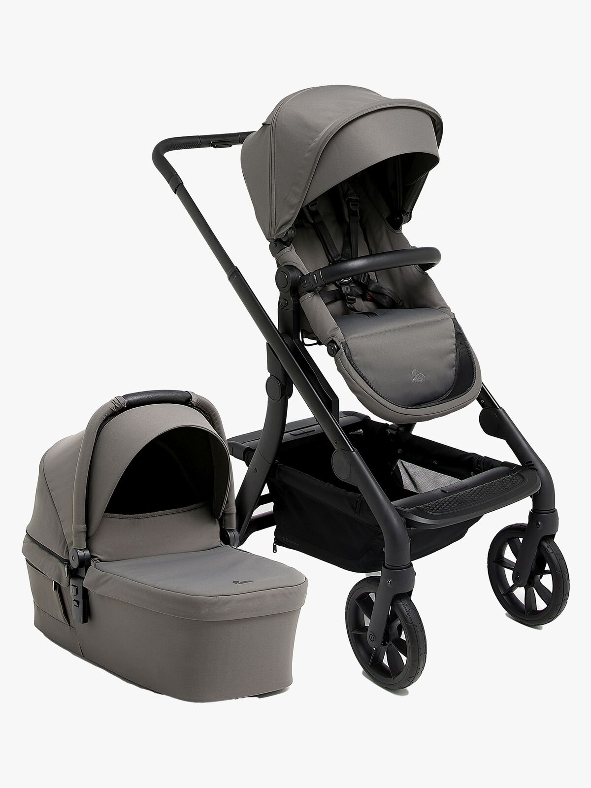 Osta Beemoo Pro Max Yhdistelmävaunut, Mocha Grey