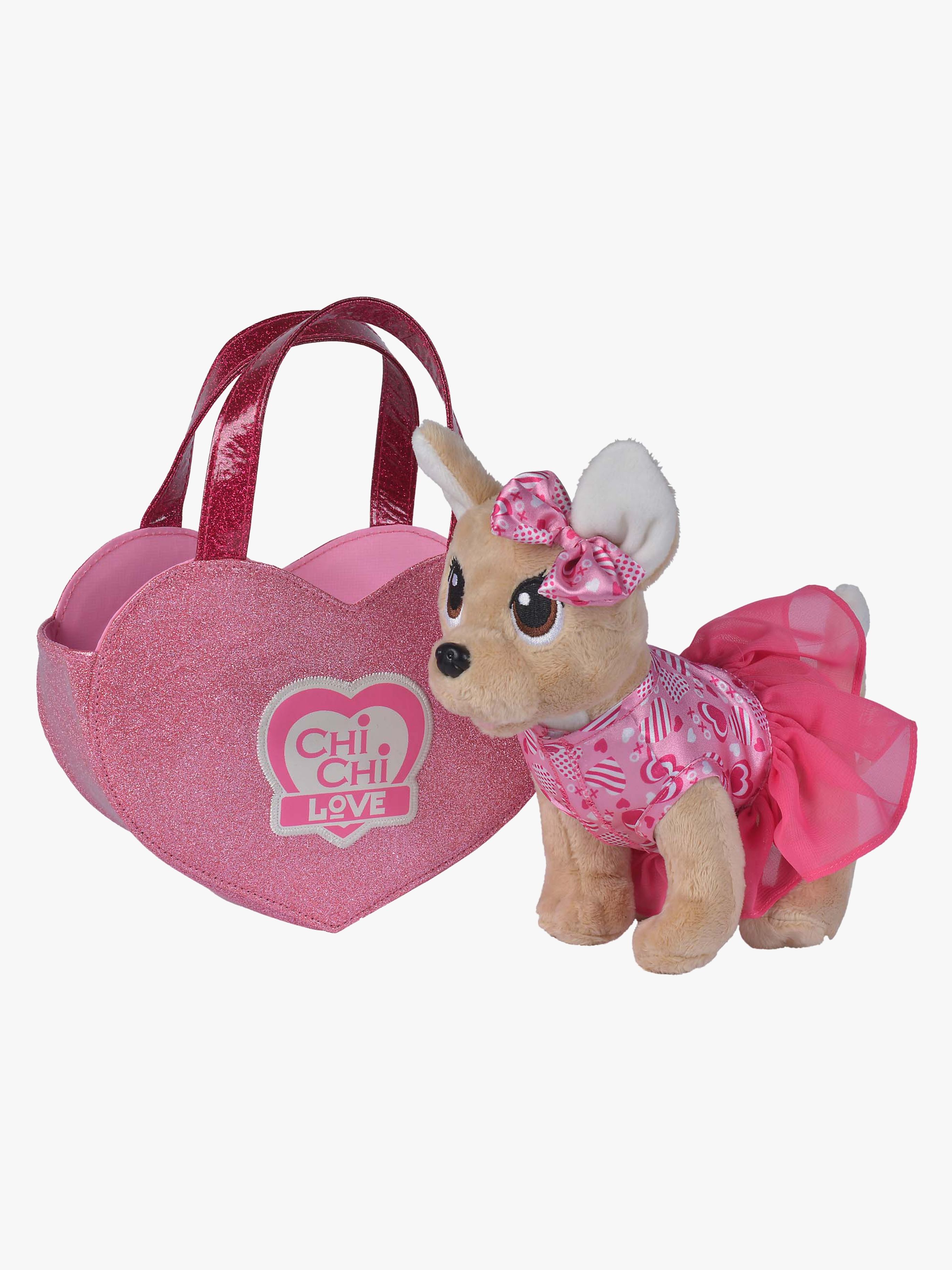 Osta ChiChi Love Koira Pehmolelu + Sydämen Muotoinen Laukku